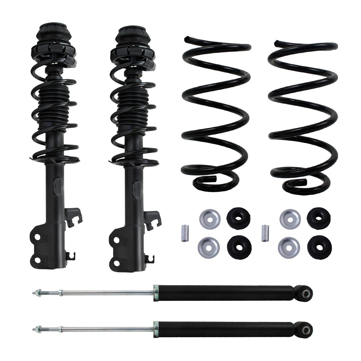 Combo de supensión original AG Para Nissan versa 2012-2019 Del y Tras ...