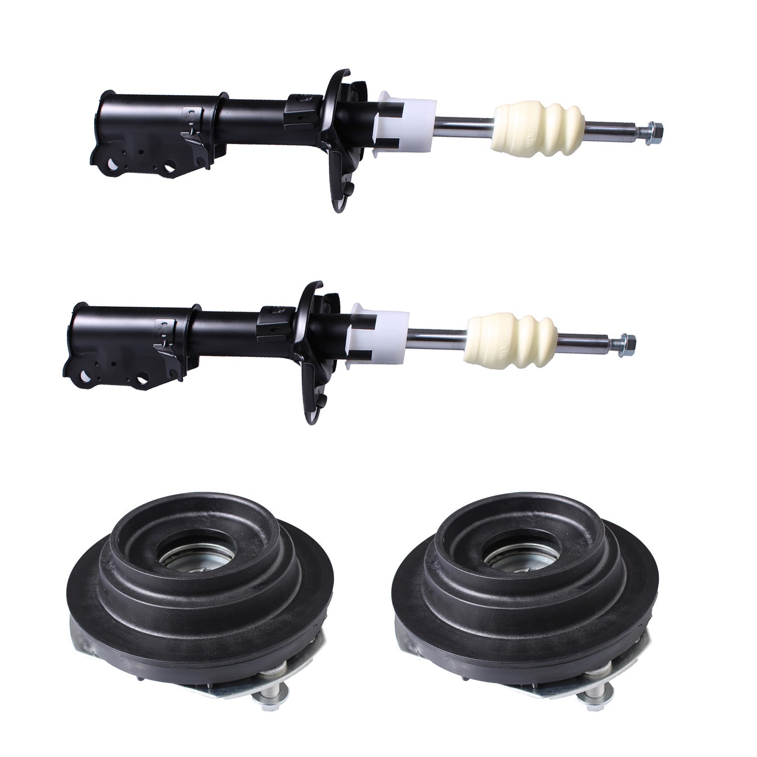 Kit Original Amortiguadores y Bases Ford Figo 2016-2022 Kit 4 Piezas D ...